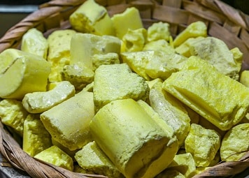 Definición de azufre - Qué es, Significado y Concepto